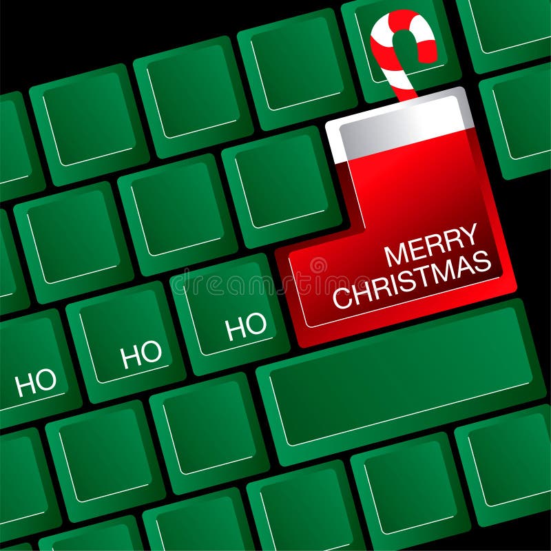 Merry Christmas Keyboard Stock Illustrations – 497 Merry Christmas ...