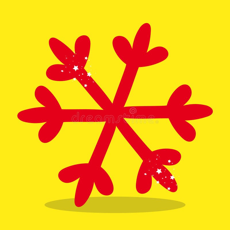 Christmas Kitten Red Snowflake 08 Stock Vector - Illustration of ...