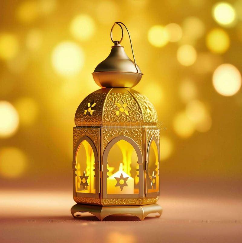 Christmas Lantern Golden Christmas Lantern Stock Illustration ...