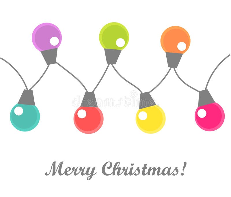 Christmas light bulbs stock vector. Illustration of bulbs - 48079794