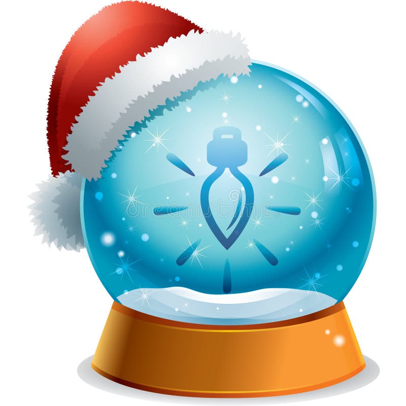 Christmas Light Button. Vector Illustration Decorative Design Stock ...