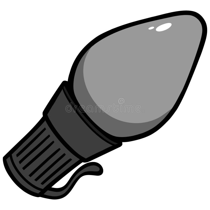 Christmas Light Illustration Stock Vector - Illustration of cartoon ...