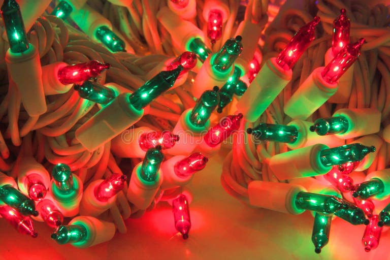 Christmas Lights stock photo. Image of strand, lights - 1631164