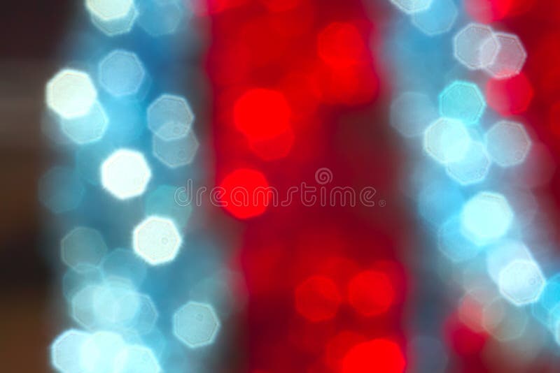 Christmas Lights Blurred Image Stock Image - Image of colorful ...