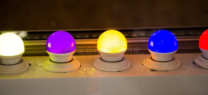 Christmas and Party Lights of a Certain Type Stock Image - Image of ...