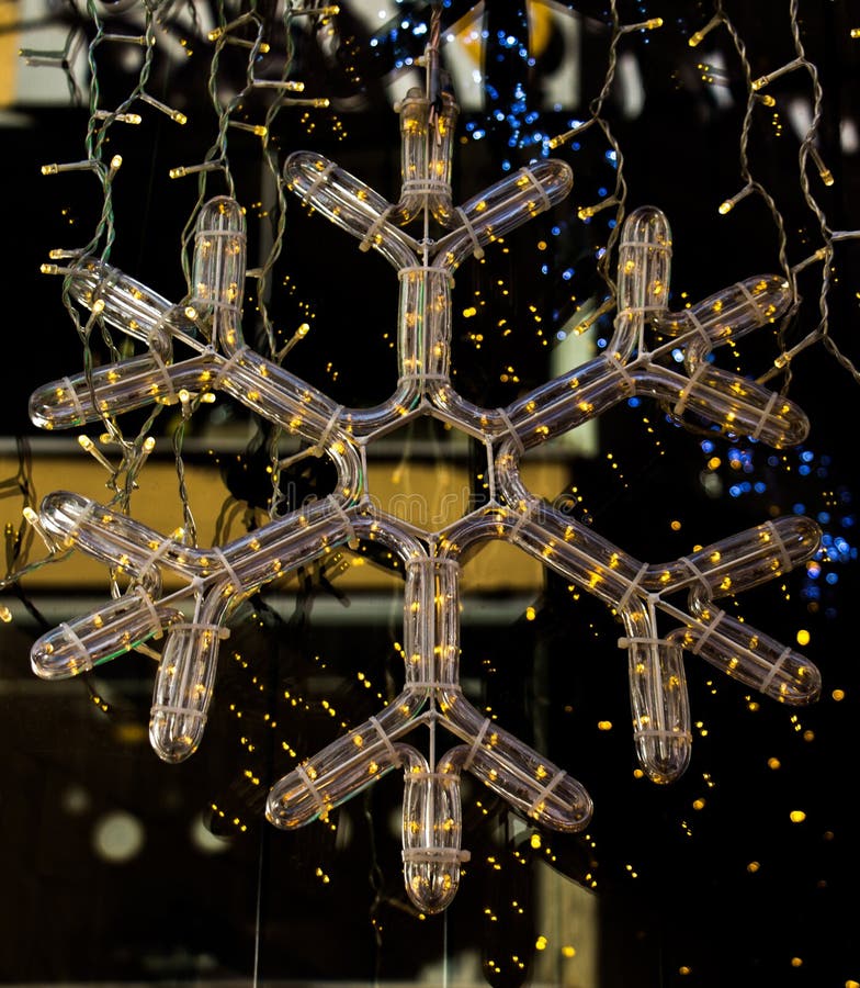Christmas and Party Lights of a Certain Type Stock Photo - Image of ...
