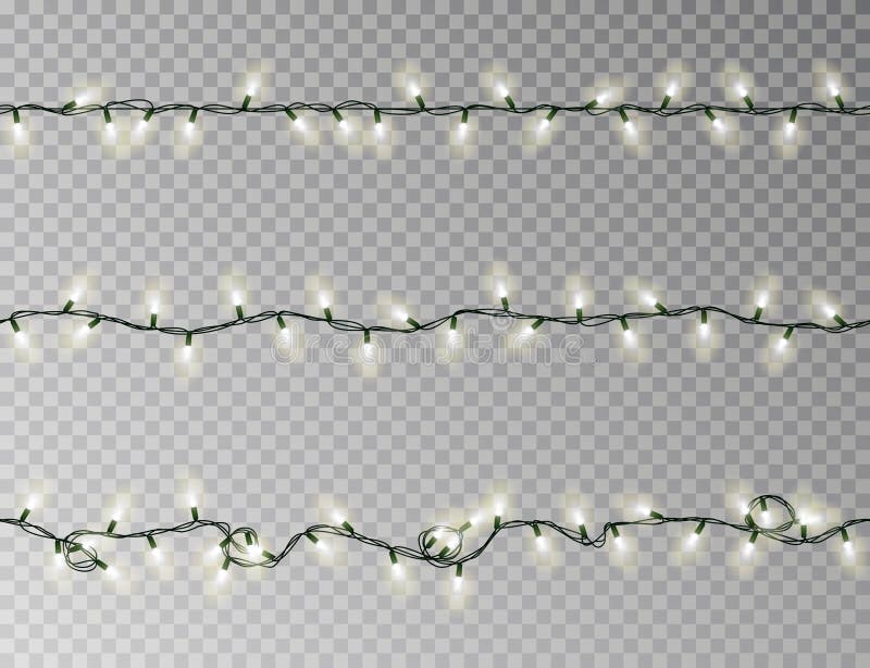 Transparent Christmas Lights