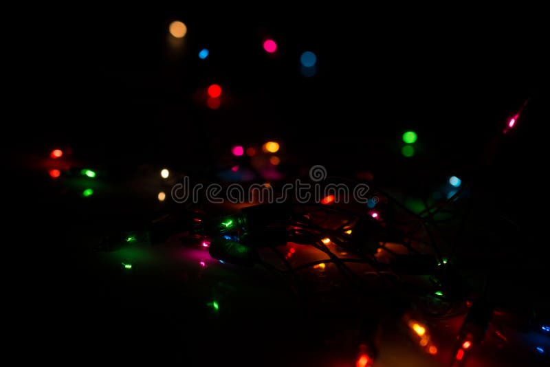 Christmas Lights stock image. Image of festive, colors - 67474037