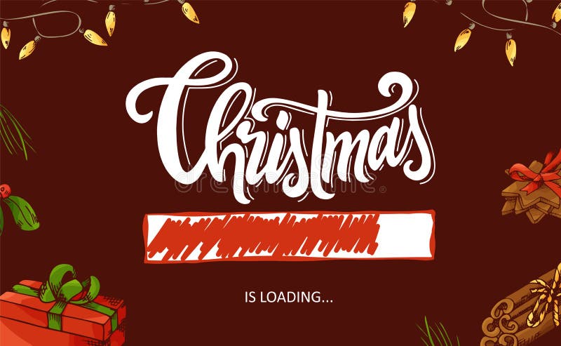 Winter Loading Please Wait Stock Illustrations – 10 Winter Loading ...