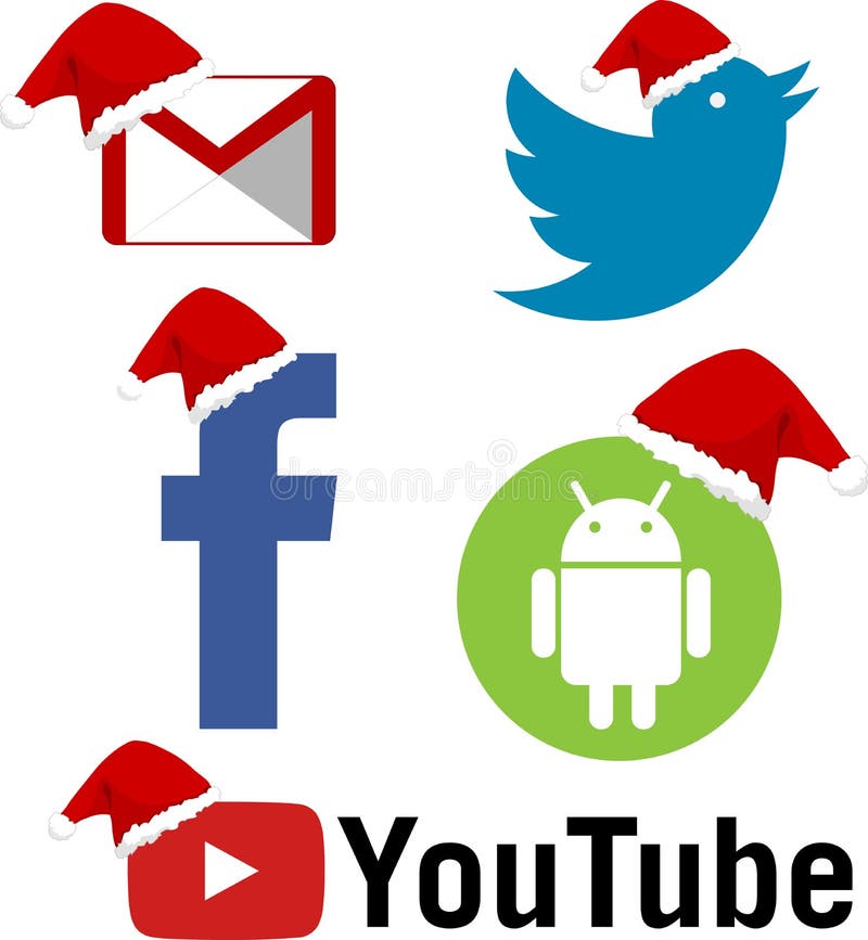 Christmas logo collection editorial image. Illustration of year - 103232420