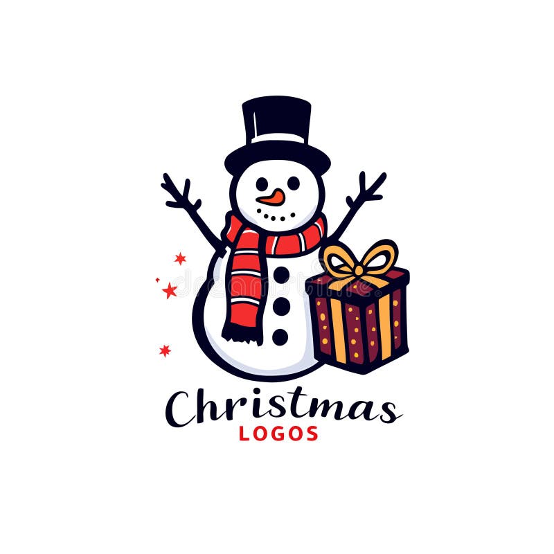 Christmas logo design stock vector. Illustration of stylish - 346226846