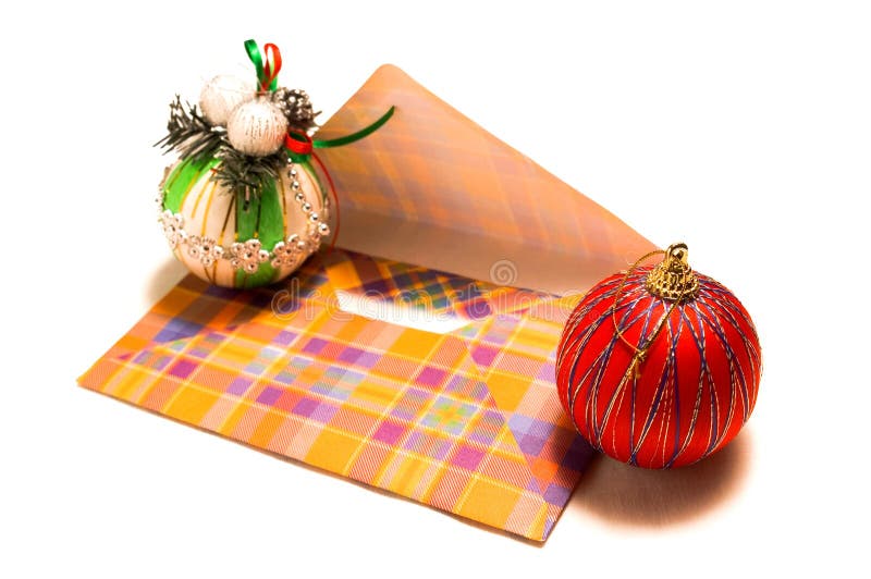 Christmas mail stock photo. Image of give, envelope, brown - 8688162