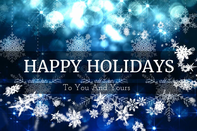 Christmas Message Design on Snowflake Stock Illustration - Illustration ...