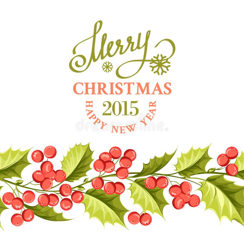 Mistletoe Border Clip Art