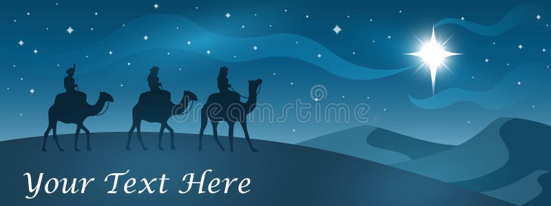 Christmas Nativity Banner stock vector. Illustration of nativity - 46701613