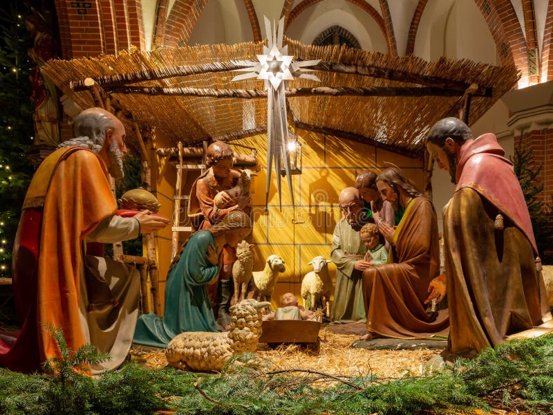 1,592 Christmas Crib Nativity Scene Creche Stock Photos - Free ...