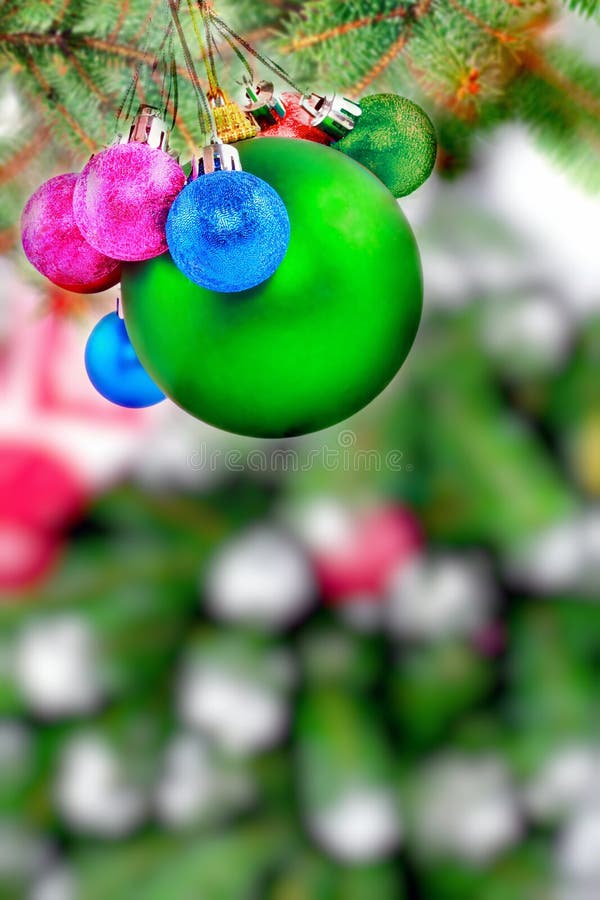 Christmas and New Yea stock image. Image of firtree, firneedle - 23027803