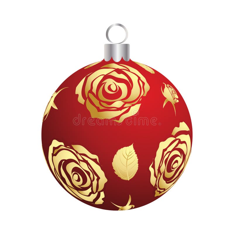 Christmas New Year Ball stock vector. Illustration of abstract - 150970023