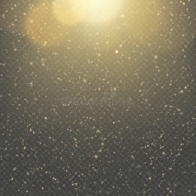 Gold Glitter Rain Stock Illustrations 15 118 Gold Glitter Rain Stock