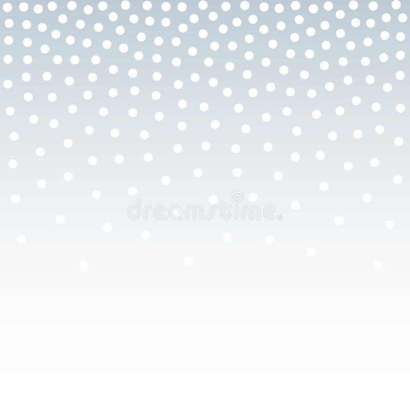 Christmas, New Year Gradient Snow Fake Dots Stock Vector - Illustration ...