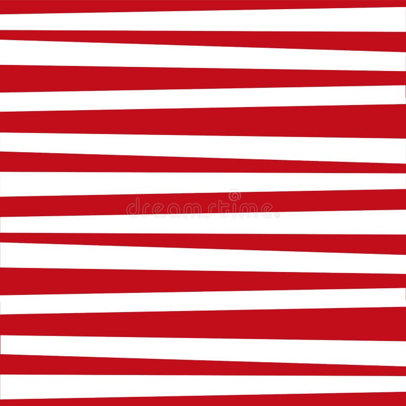 Christmas or New Year Pattern with Red and White Horizontal Stripes ...