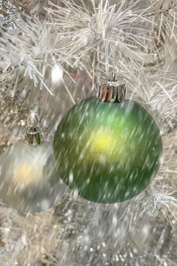 Christmas and New Year Pine Tree Stock Photo - Image of flyer, glow ...