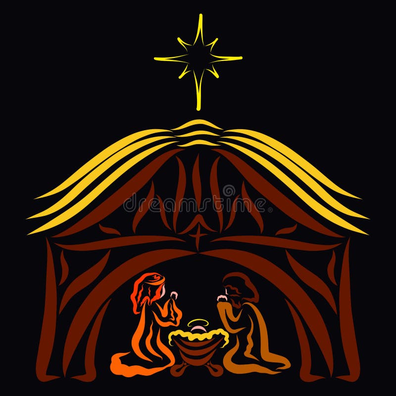 Bethlehem Outline Stock Illustrations – 640 Bethlehem Outline Stock ...