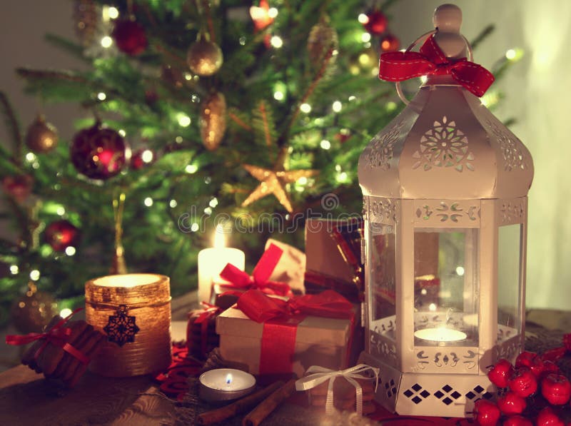 Christmas night stock image. Image of celebrations, illuminated - 36163185