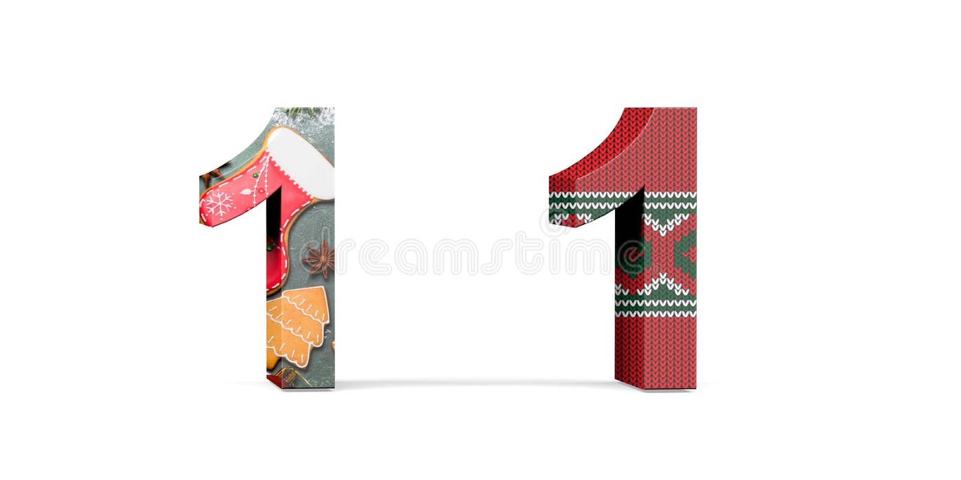 Christmas Number 1 Stock Illustrations – 1,120 Christmas Number 1 Stock ...