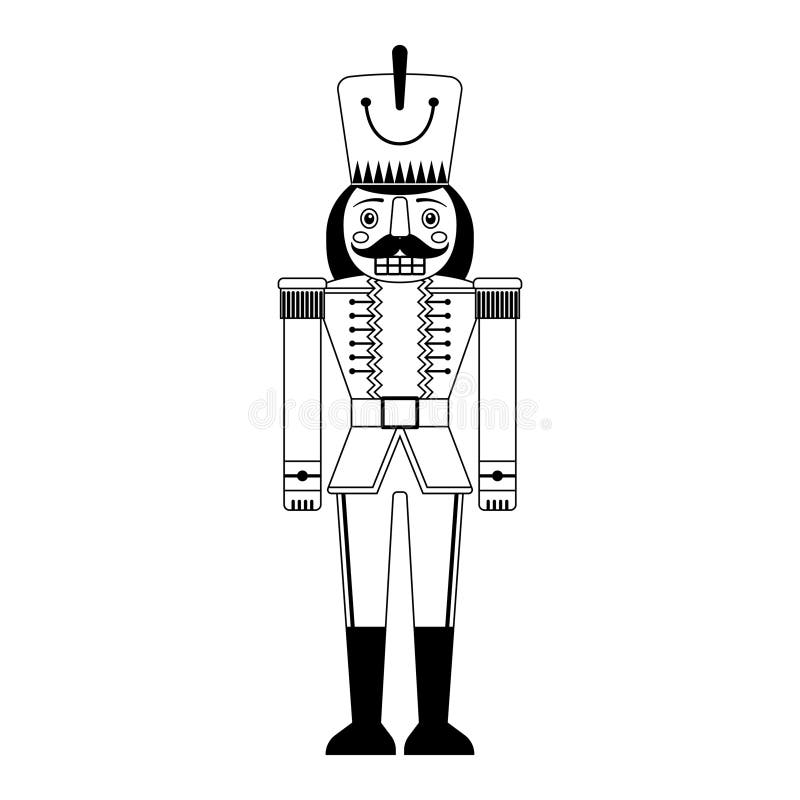 Christmas Nutcracker icon stock illustration. Illustration of classic ...