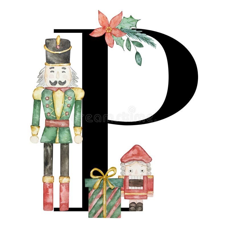 Letter P Christmas Decoration Stock Illustrations – 196 Letter P ...