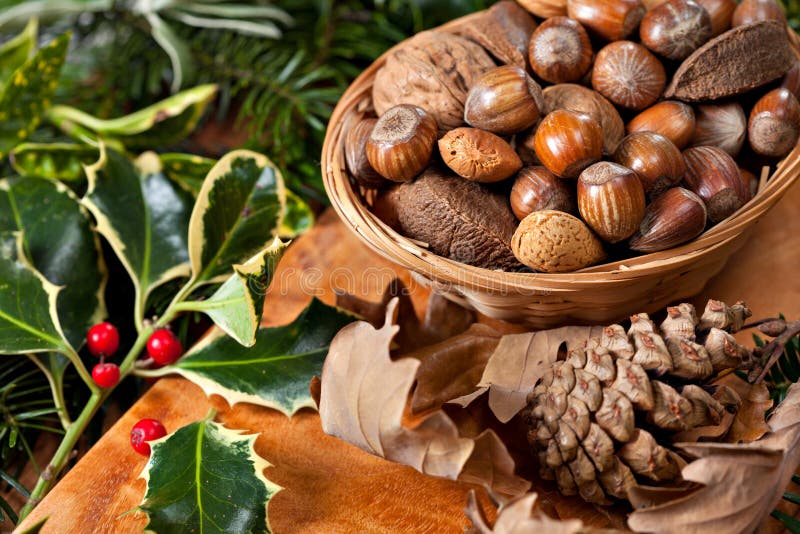 Christmas nuts stock photo. Image of variety, almond - 35905182