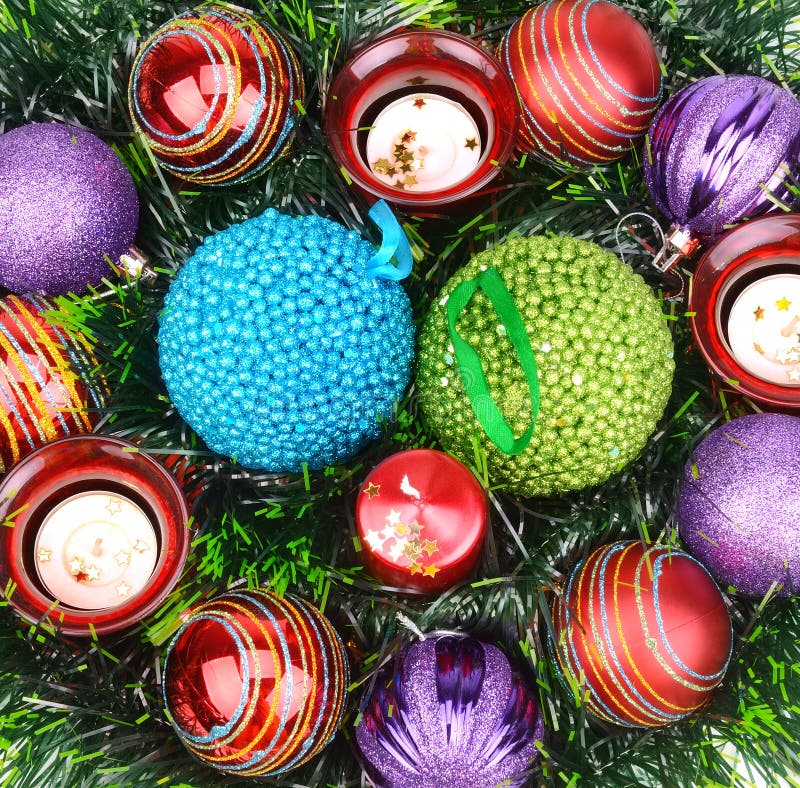 Christmas Ornaments and Items Stock Image - Image of merry, decoration ...