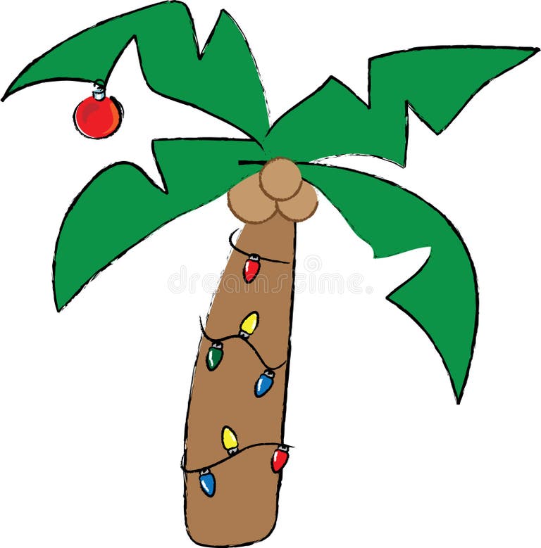 Palm Tree Christmas Tree Stock Illustrations – 6,221 Palm Tree ...