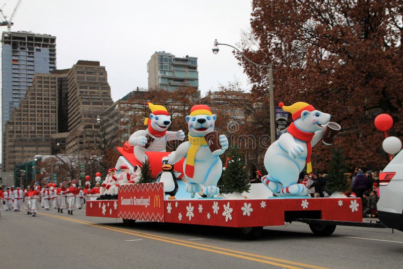 Christmas Parade editorial stock photo. Image of canada - 132203903