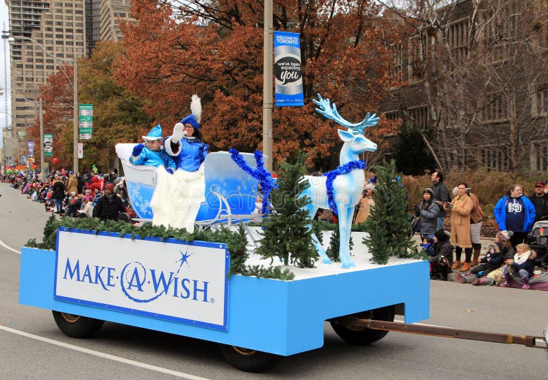 Christmas Parade in Toronto Editorial Photography - Image of holiday ...