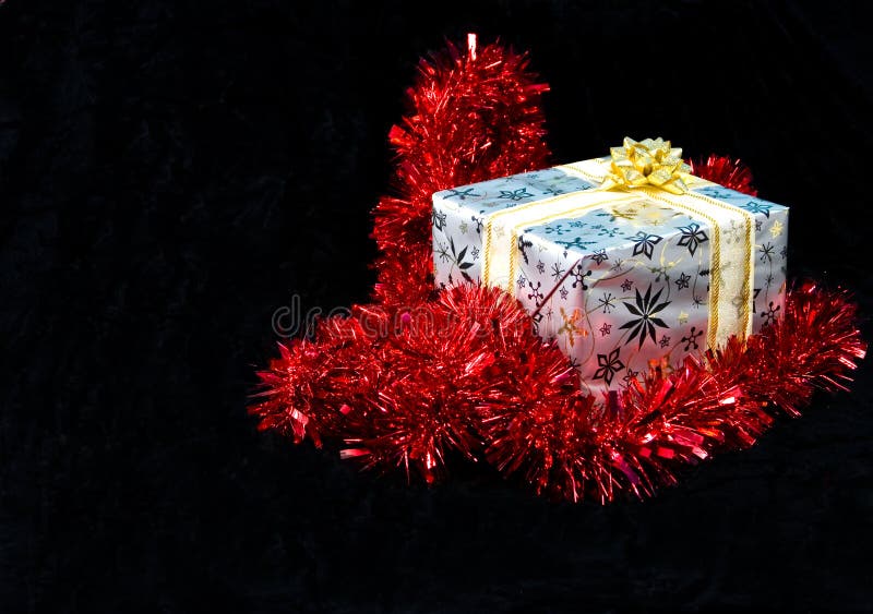 Christmas parcel stock image. Image of gleaming, festive - 11640857