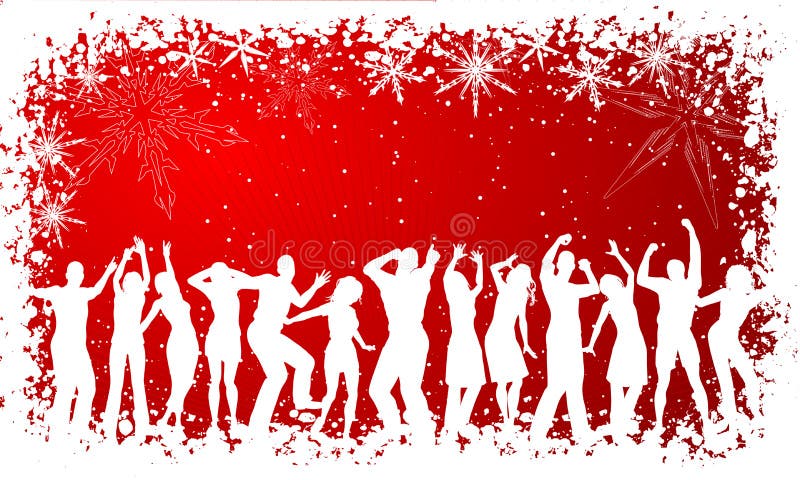 Christmas party stock vector. Illustration of glitter - 7031906