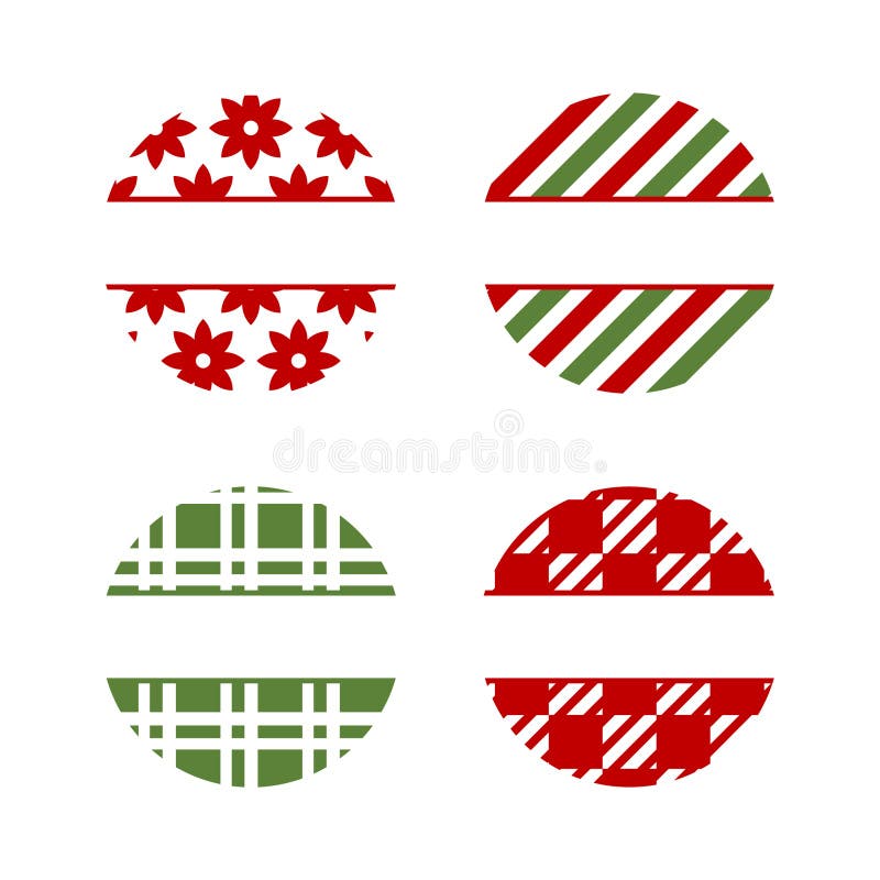 Christmas Pattern Monogram 03 Stock Vector - Illustration of graphic ...