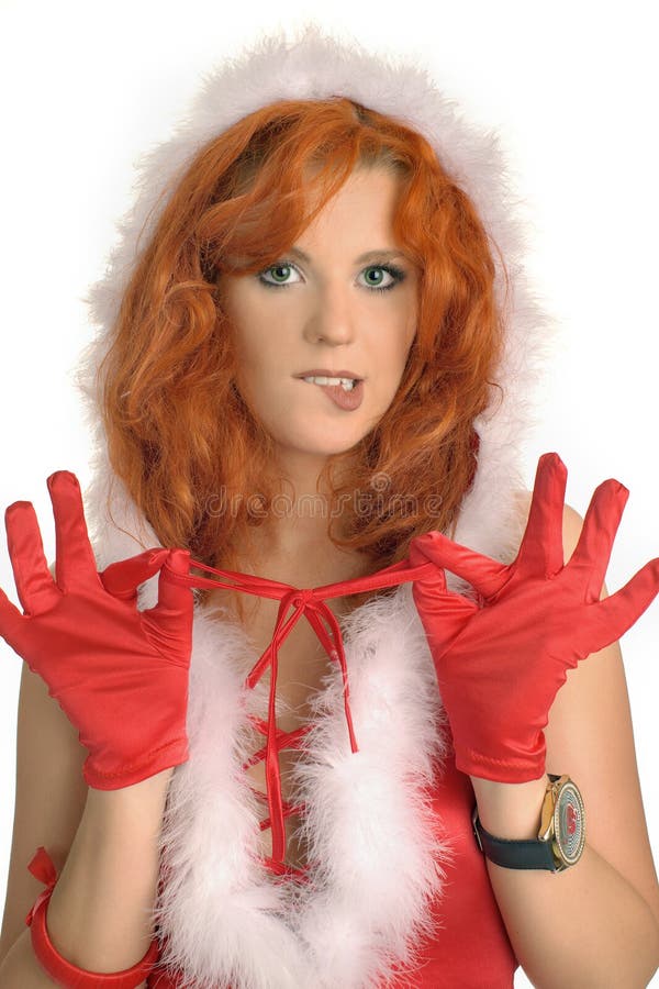 Christmas portrait stock image. Image of fashion, celebration - 10736607