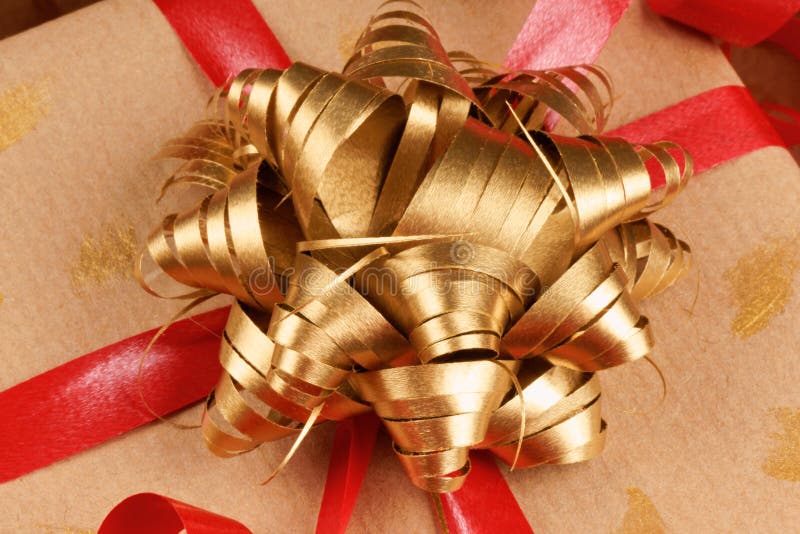 Christmas present close-up stock photo. Image of christmas - 31738402