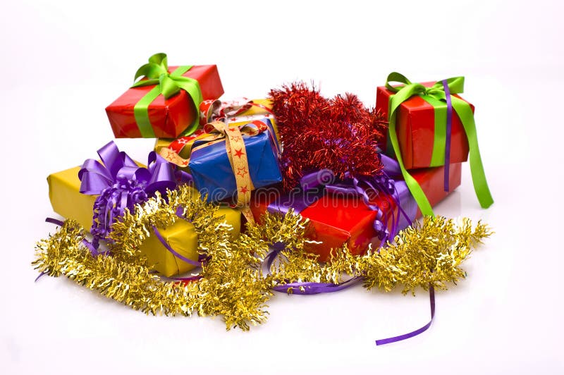 Christmas presents stock photo. Image of stars, winter - 7300488