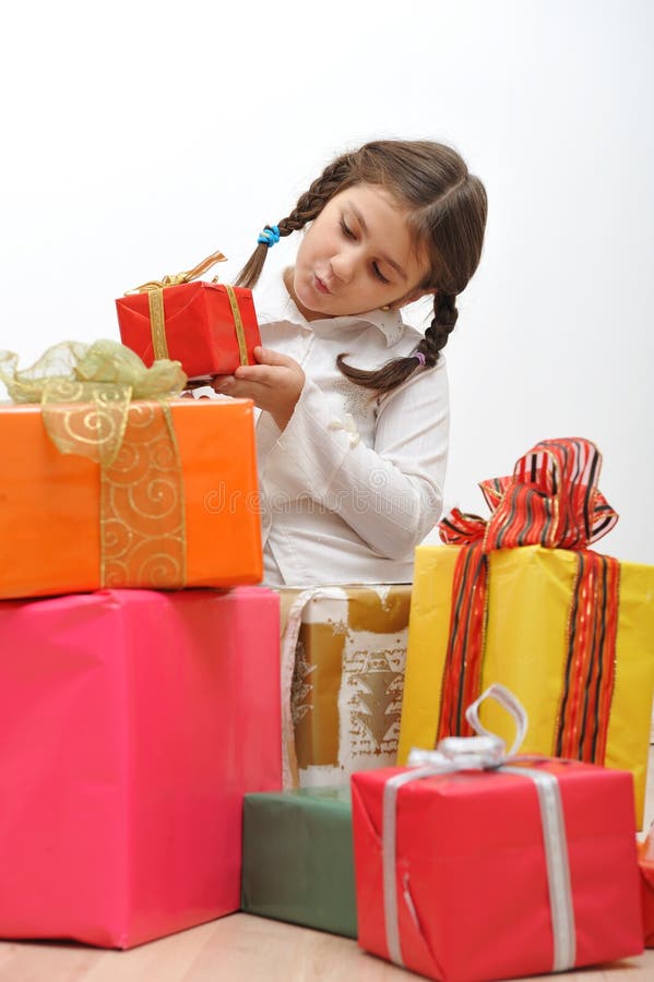 Christmas presents stock image. Image of give, festive - 7406467