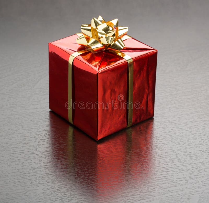 Christmas Presents with Bow Stock Photo - Image of gift, ornament: 35889680