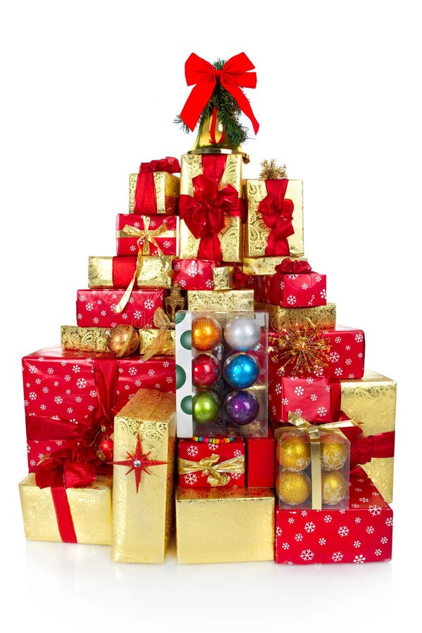 Christmas Garland Decoration Stock Illustration - Illustration of green ...