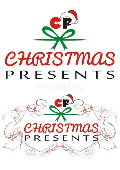 Christmas Presents logo stock vector. Illustration of introducing ...