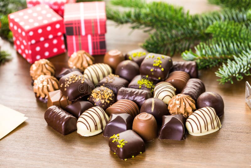 Christmas presents stock image. Image of sweet, gift - 63215441