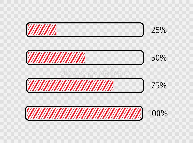 Funny Progress Bar Loading Stock Illustrations – 612 Funny Progress Bar ...
