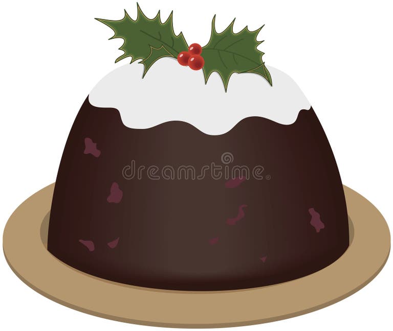 Dessert Christmas Pudding Stock Illustrations – 2,027 Dessert Christmas ...