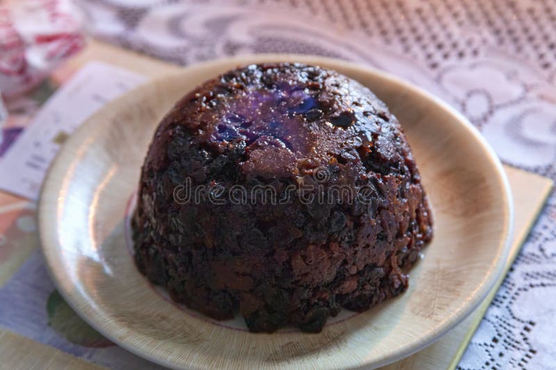Christmas pudding stock photo. Image of mince, dessert - 200766762